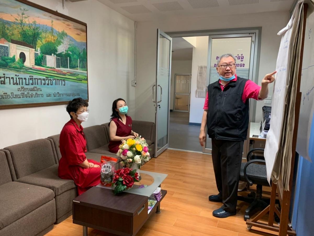 ต้อนรับ Ms.Lian Chen ผู้อำนวยการสถาบันขงจื่อ และ Ms. Lai Lin สถาบันขง ...